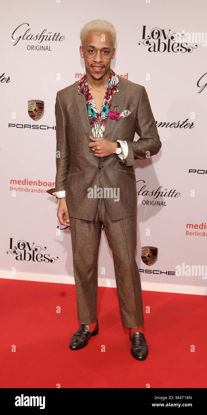 Actor Jerry Hoffmann during the media board reception at the Berlinale ...