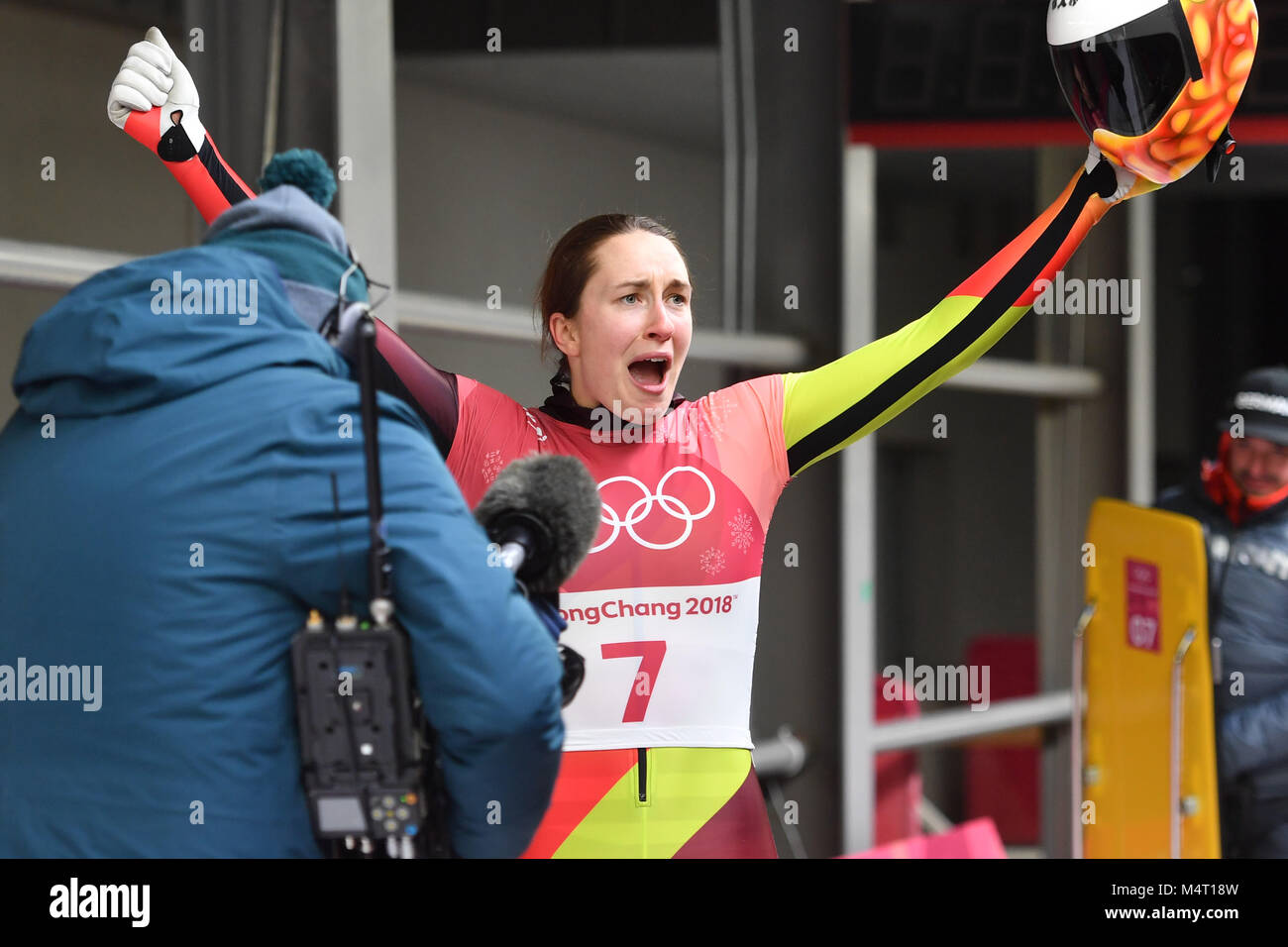 Jacqueline LOELLING (GER), jubilation, Freude, Begeisterung ueber Platz ...