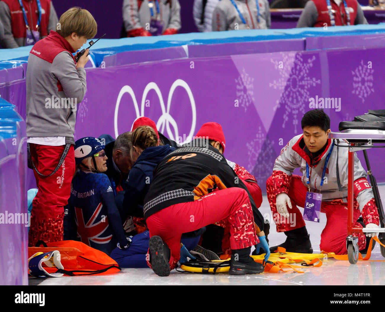 Injured ice skater hi-res stock photography and images - Alamy