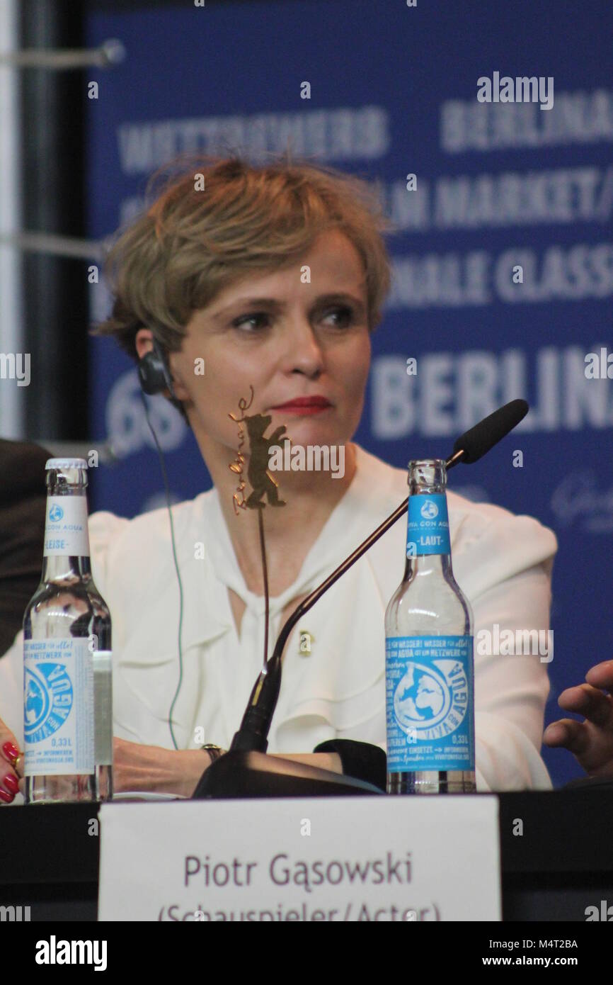 Press conference at the Grand Hyatt Hotel in Berlin/Germany for ...