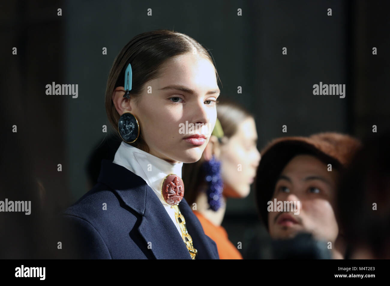 London, UK. 17th Feb, 2018. TOGA - Backstage - LFW February 2018. A ...