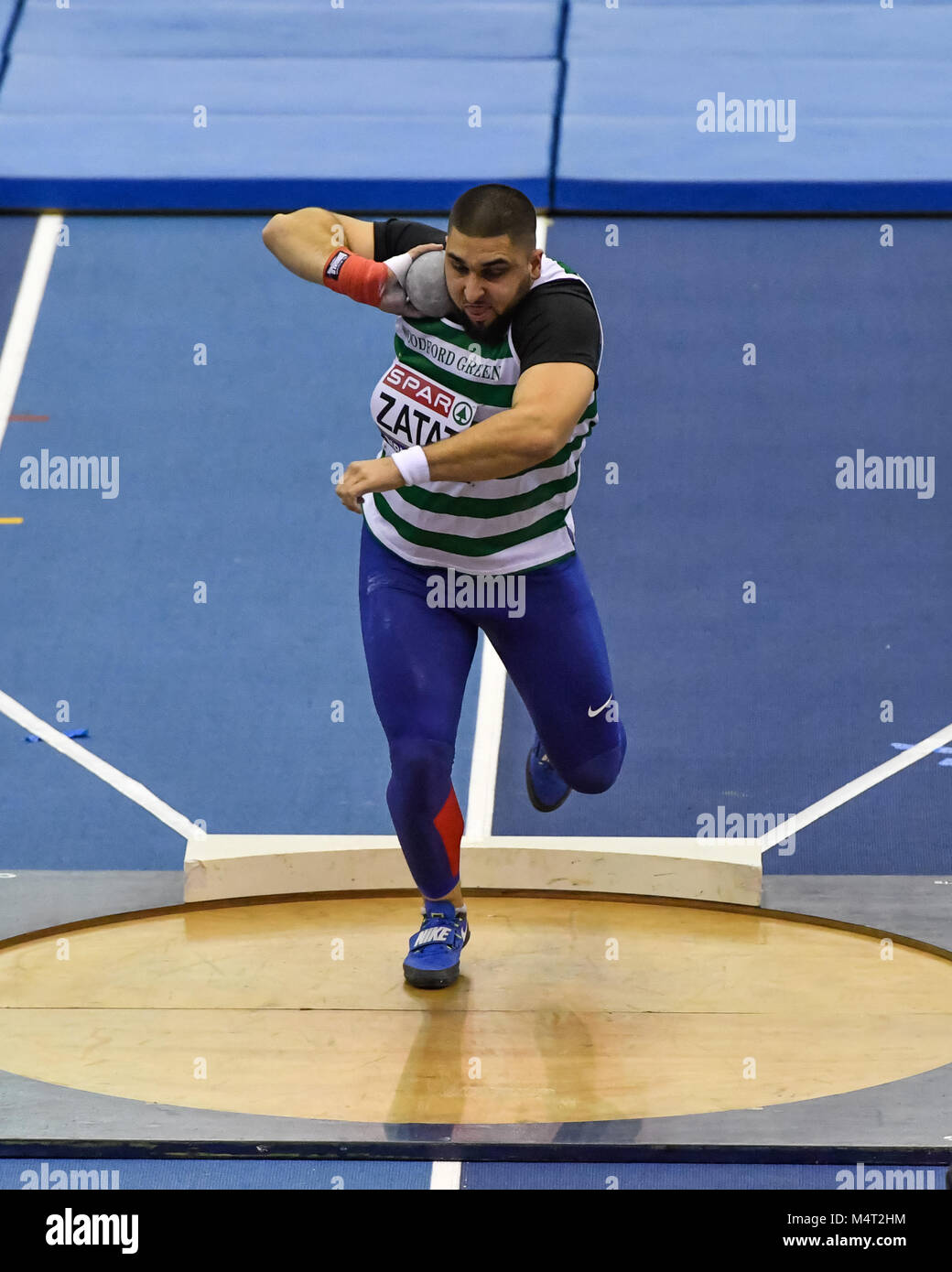 Youcef Zatat won the 3rd place of the Men's Shot Put Final during SPAR ...