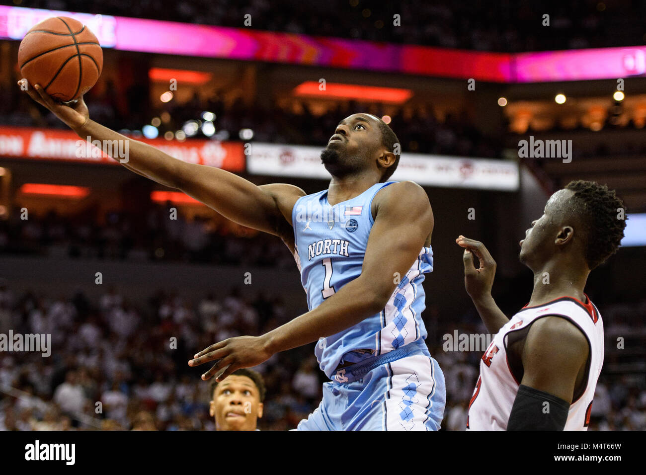 North Carolina Tar Heels forward Theo Pinson (1) during the NCAA ...