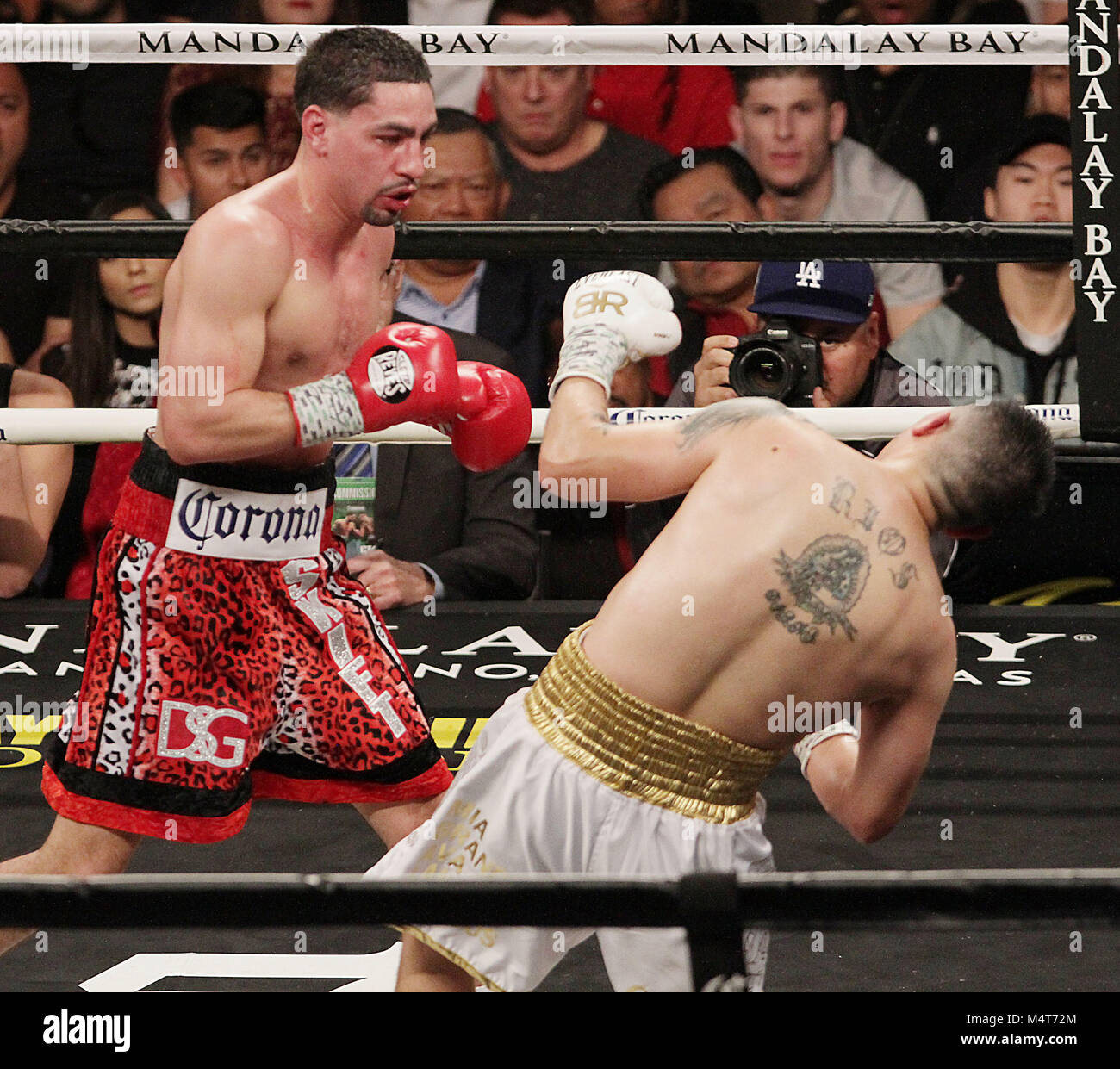 Las Vegas, Nevada, USA. 17th Feb, 2018. Welterweight boxer Danny ...