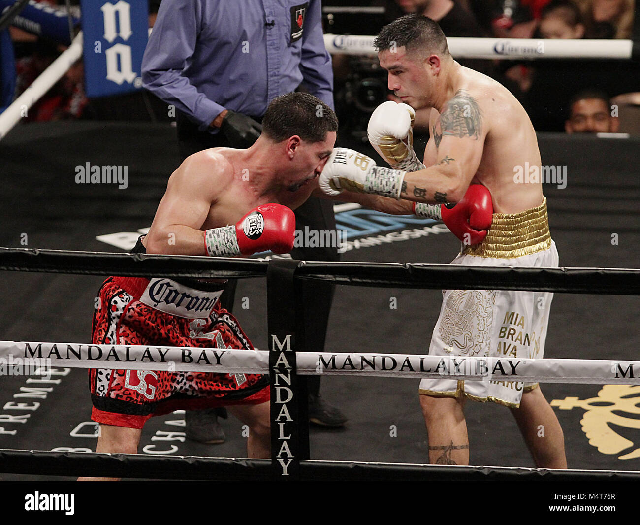 February 17, 2018 - Welterweight boxers Danny ''Swift'' Garcia and ...