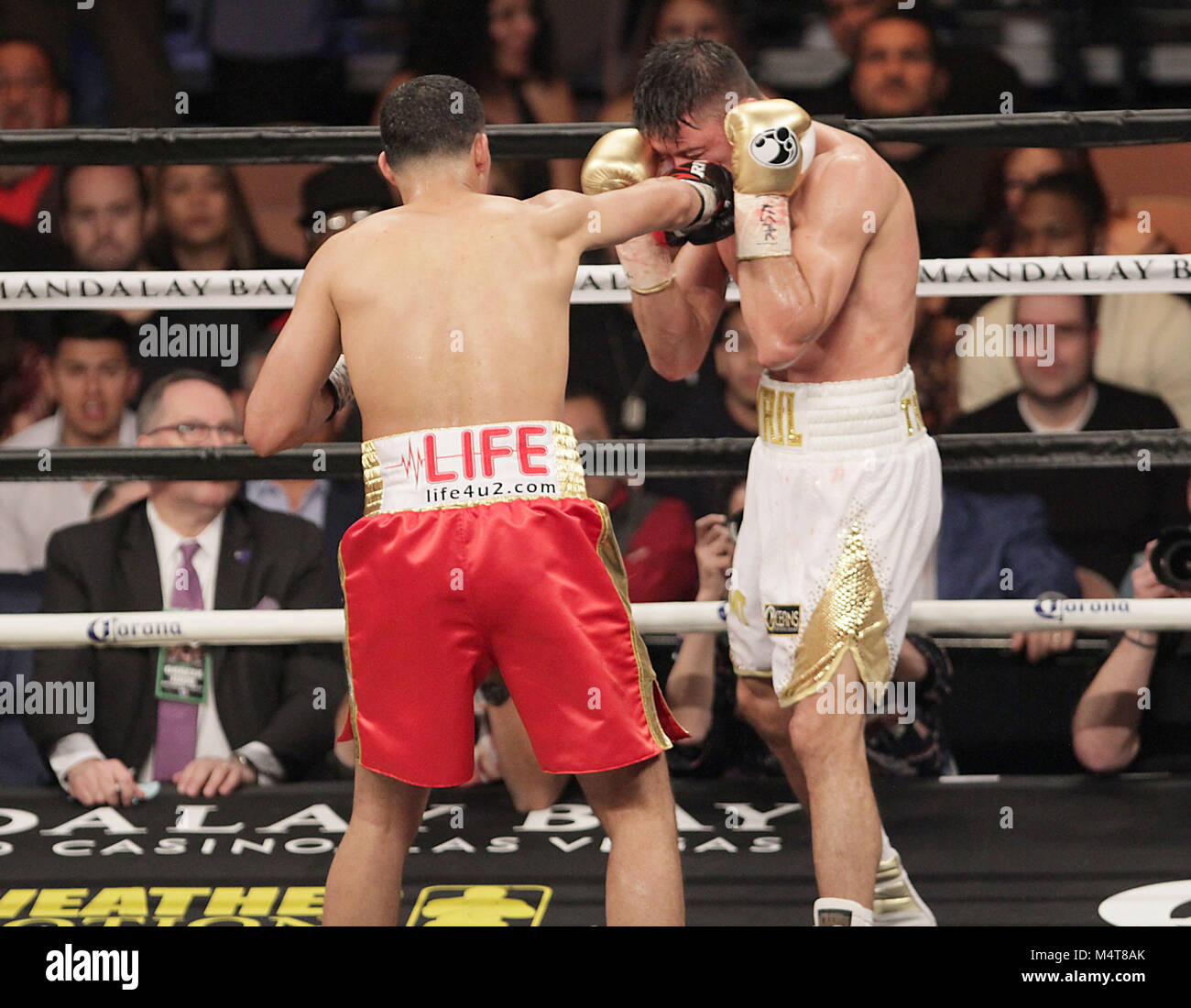 Las Vegas, Nevada, USA. 18th Feb, 2018. WBC Super Middleweight Champion ...