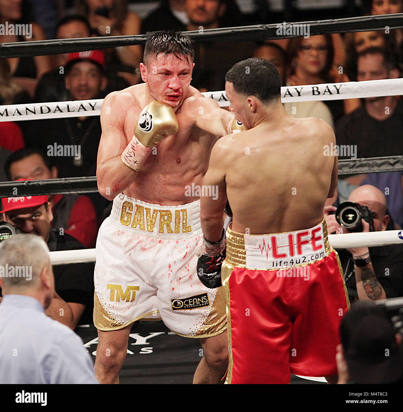 Las Vegas, Nevada, USA. 18th Feb, 2018. WBC Super Middleweight Champion ...
