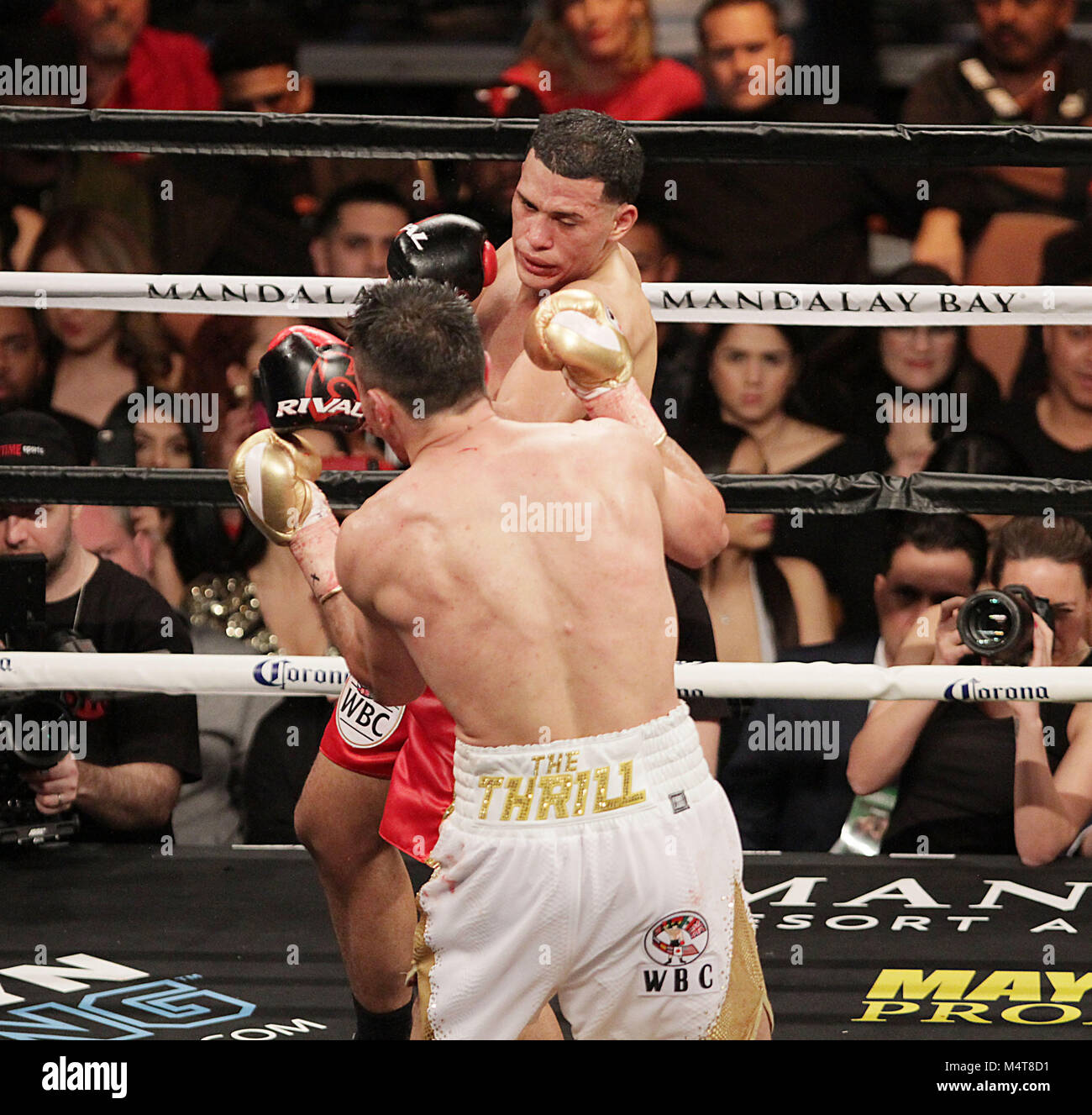 Las Vegas, Nevada, USA. 18th Feb, 2018. WBC Super Middleweight Champion ...