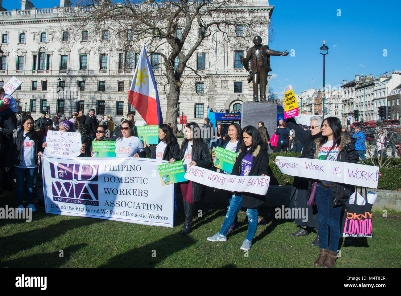 1 Day Without Us Protest High Resolution Stock Photography and Images ...