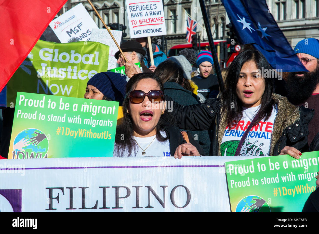 1 Day Without Us Protest High Resolution Stock Photography and Images ...