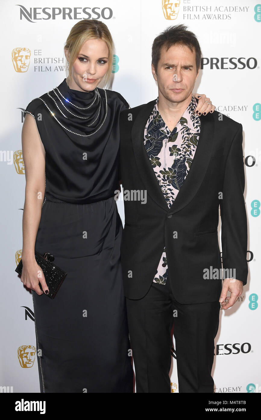 London England 17th February 2018 American Actress Leslie Bibb And