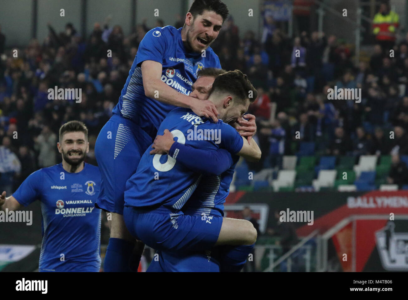 Windsor Park, Belfast Northern Ireland. 17 Feburary 2018. BetMcLean ...