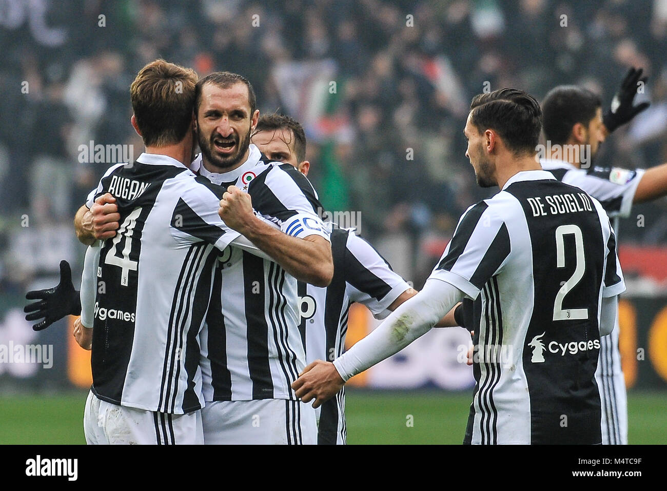 Giorgio Chiellini (Juventus FC) during the Serie A football match ...