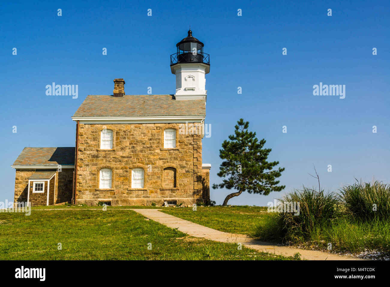 Sheffield Island Lighthouse South Norwalk, Connecticut, USA Stock Photo ...