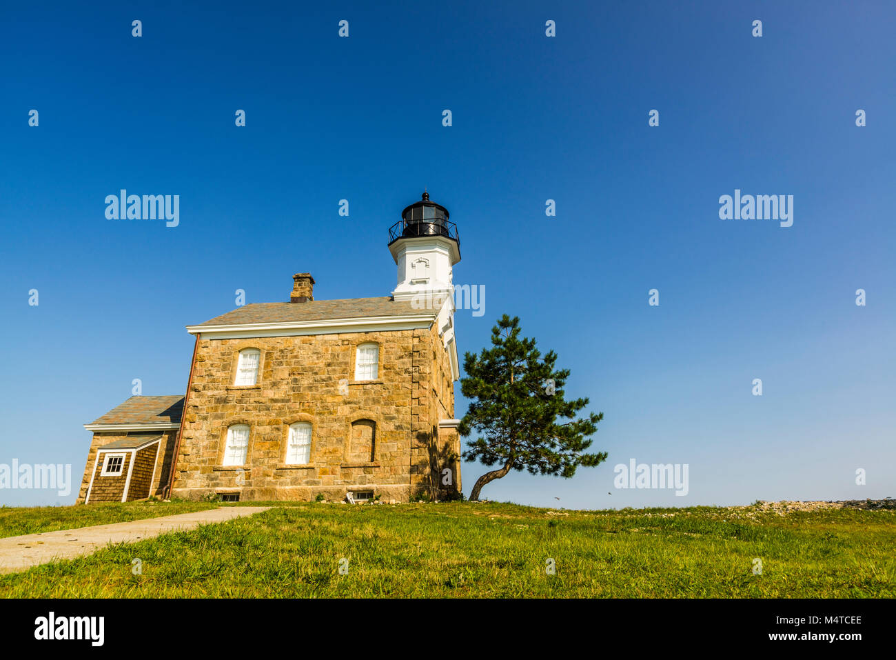 Sheffield Island Lighthouse South Norwalk, Connecticut, USA Stock Photo ...