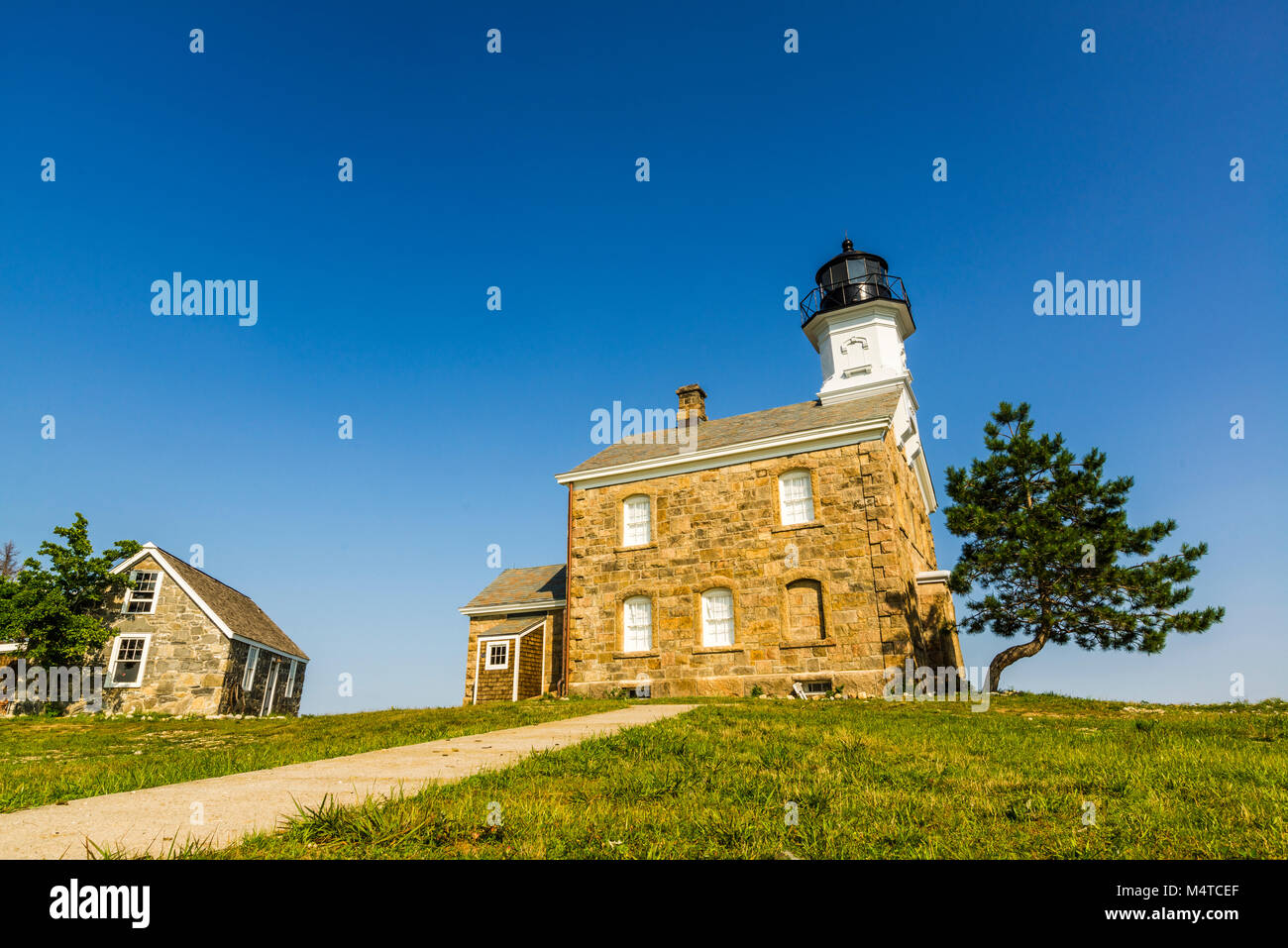 Sheffield Island Lighthouse South Norwalk, Connecticut, USA Stock Photo ...