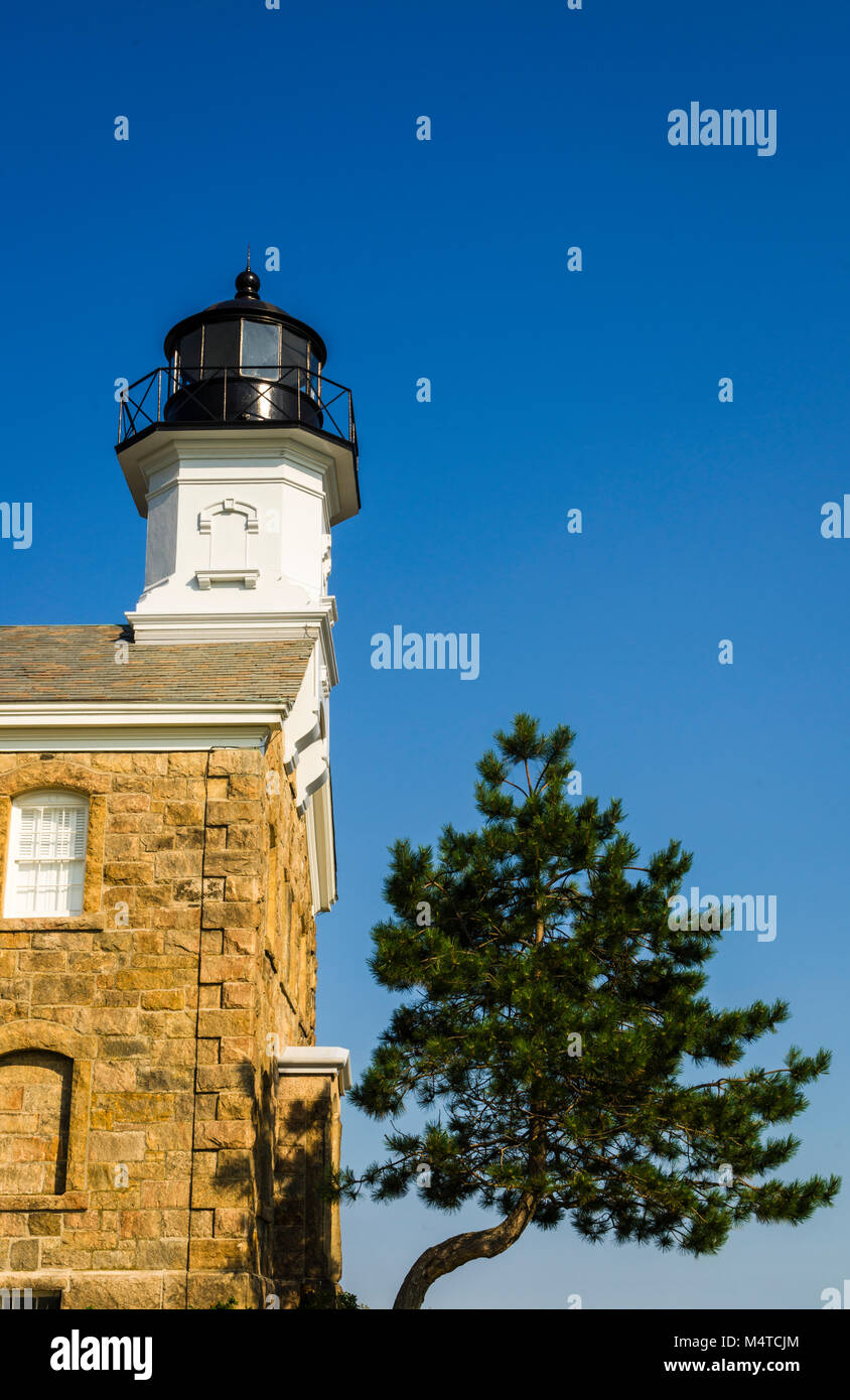 Sheffield Island Lighthouse South Norwalk, Connecticut, USA Stock Photo ...