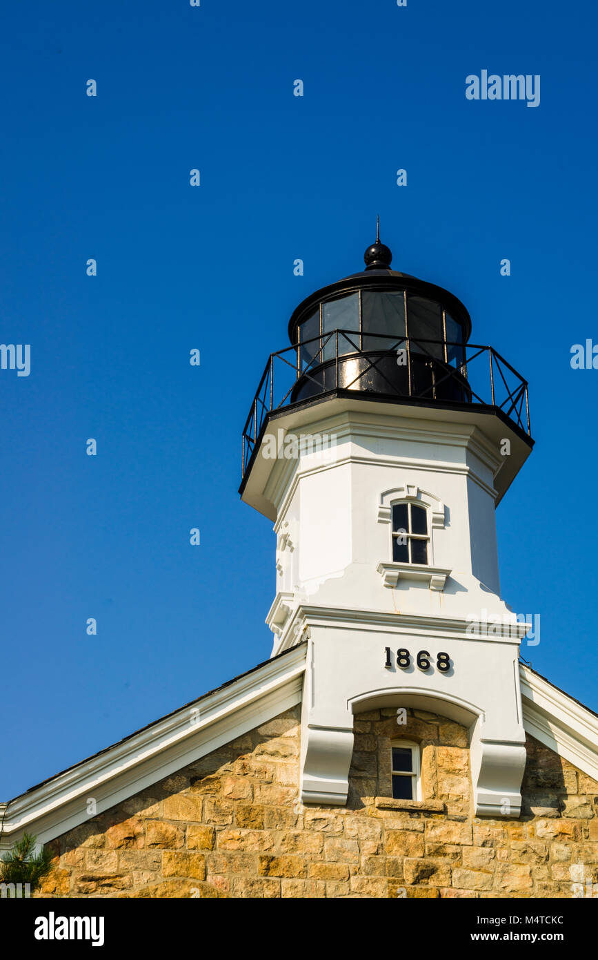 Sheffield Island Lighthouse South Norwalk, Connecticut, USA Stock Photo ...