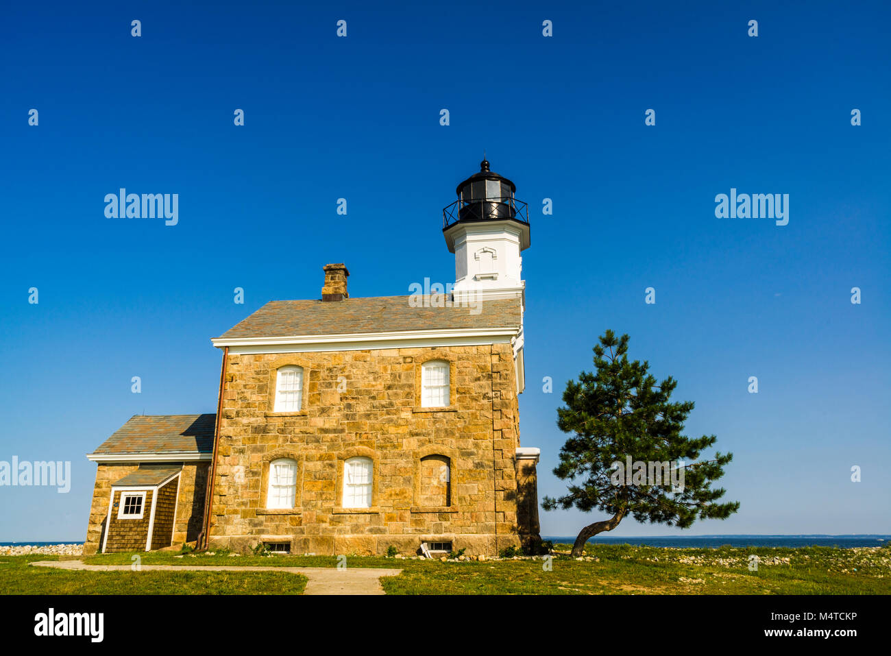 Sheffield Island Lighthouse South Norwalk, Connecticut, USA Stock Photo ...