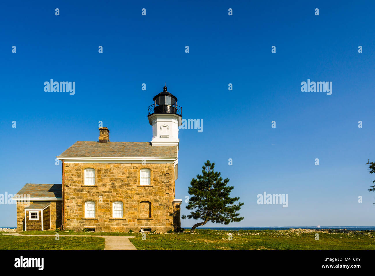 Sheffield Island Lighthouse South Norwalk, Connecticut, USA Stock Photo ...