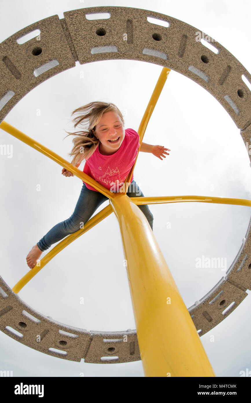 Playground Equipment Spinning Wheel