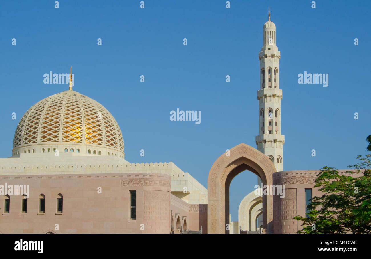 Grand Mosque in Muscat Oman Stock Photo - Alamy