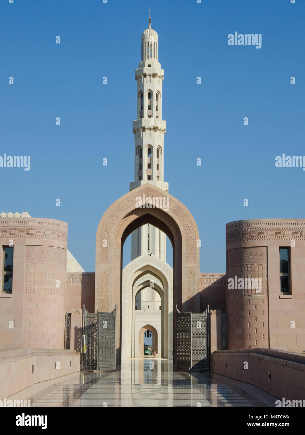 Grand Mosque in Muscat Oman Stock Photo - Alamy