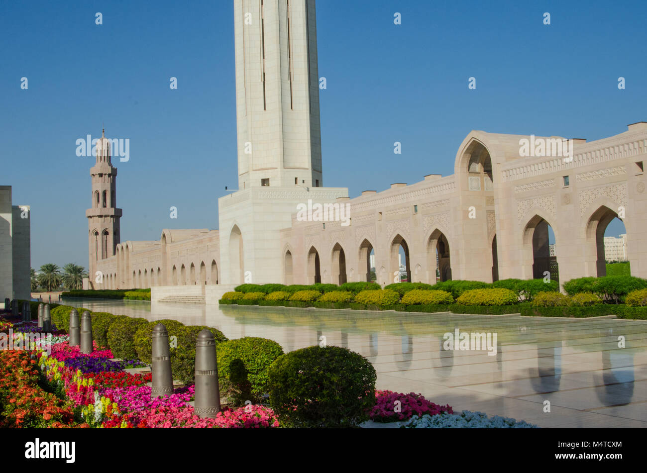 Grand Mosque in Muscat Oman Stock Photo - Alamy