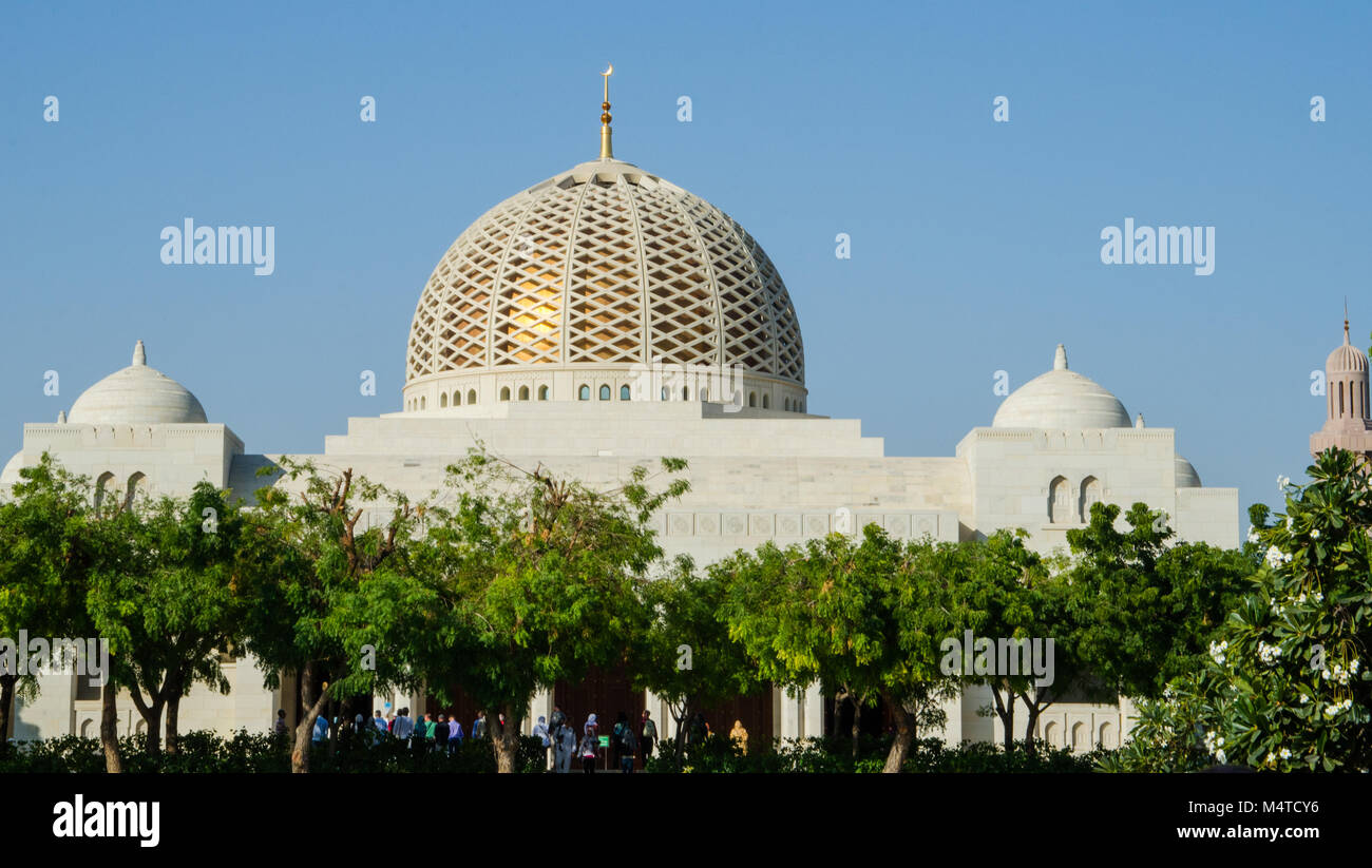 Grand Mosque in Muscat Oman Stock Photo - Alamy