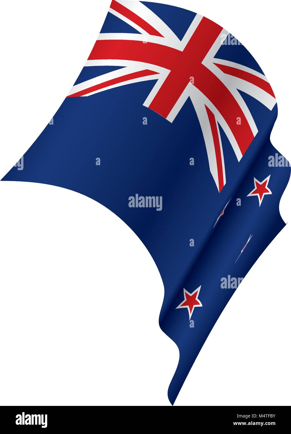 New Zealand flag, vector illustration Stock Vector Image & Art - Alamy