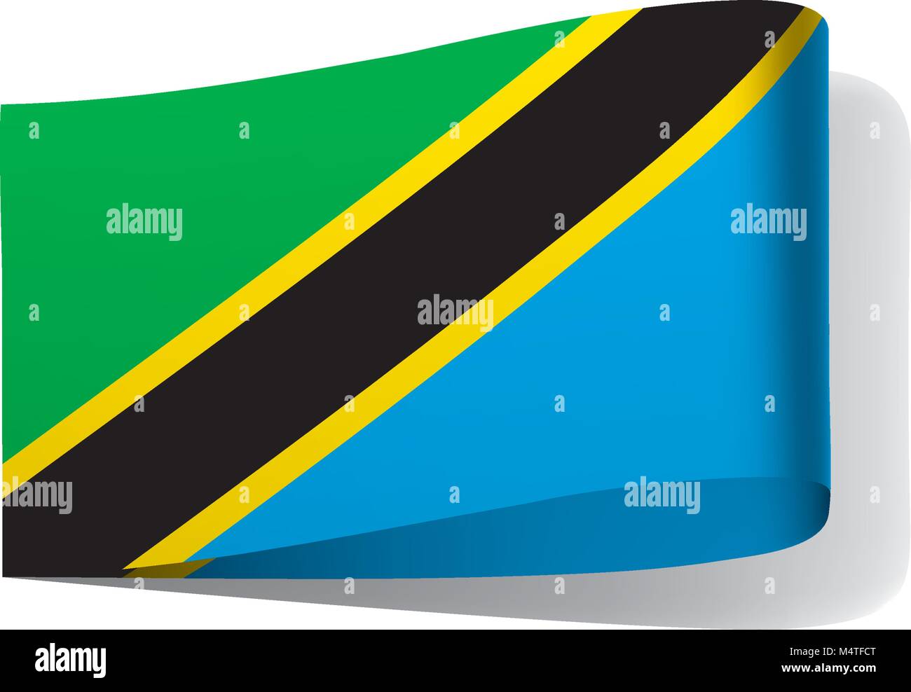 Tanzania flag, vector illustration Stock Vector Image & Art - Alamy