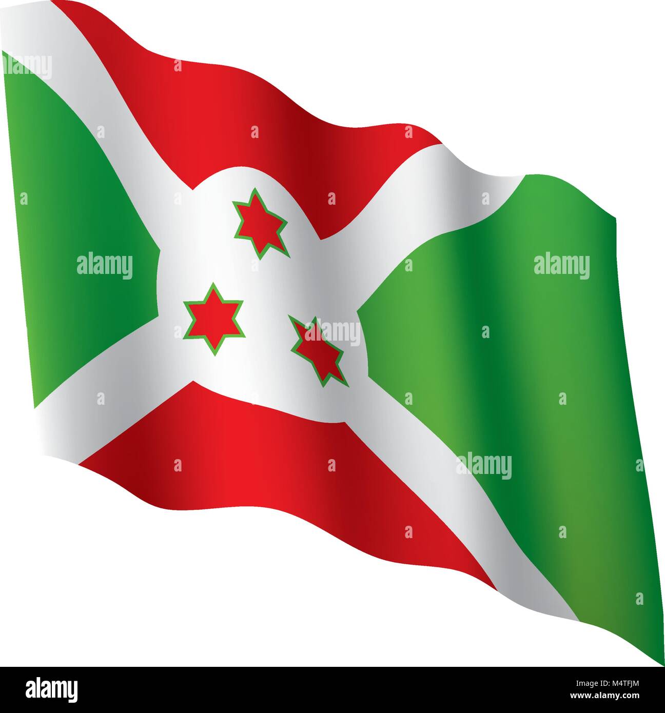 Burundi flag hi-res stock photography and images - Alamy