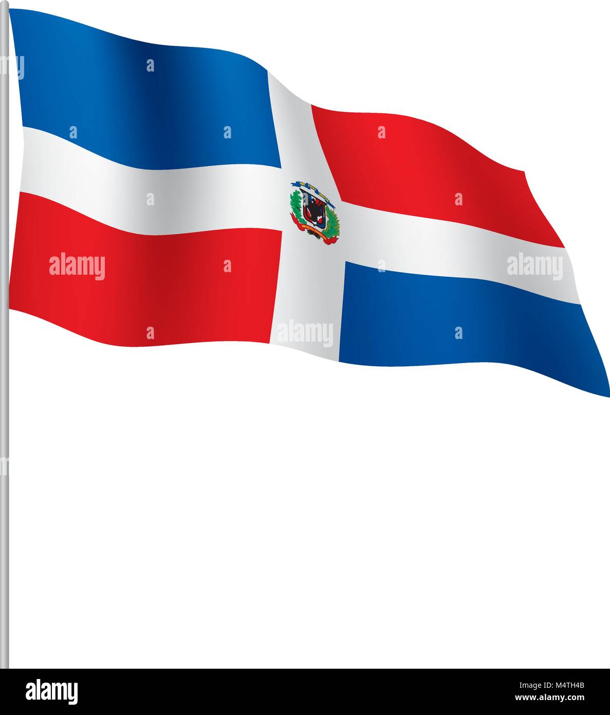 Dominicana flag, vector illustration Stock Vector Image & Art - Alamy