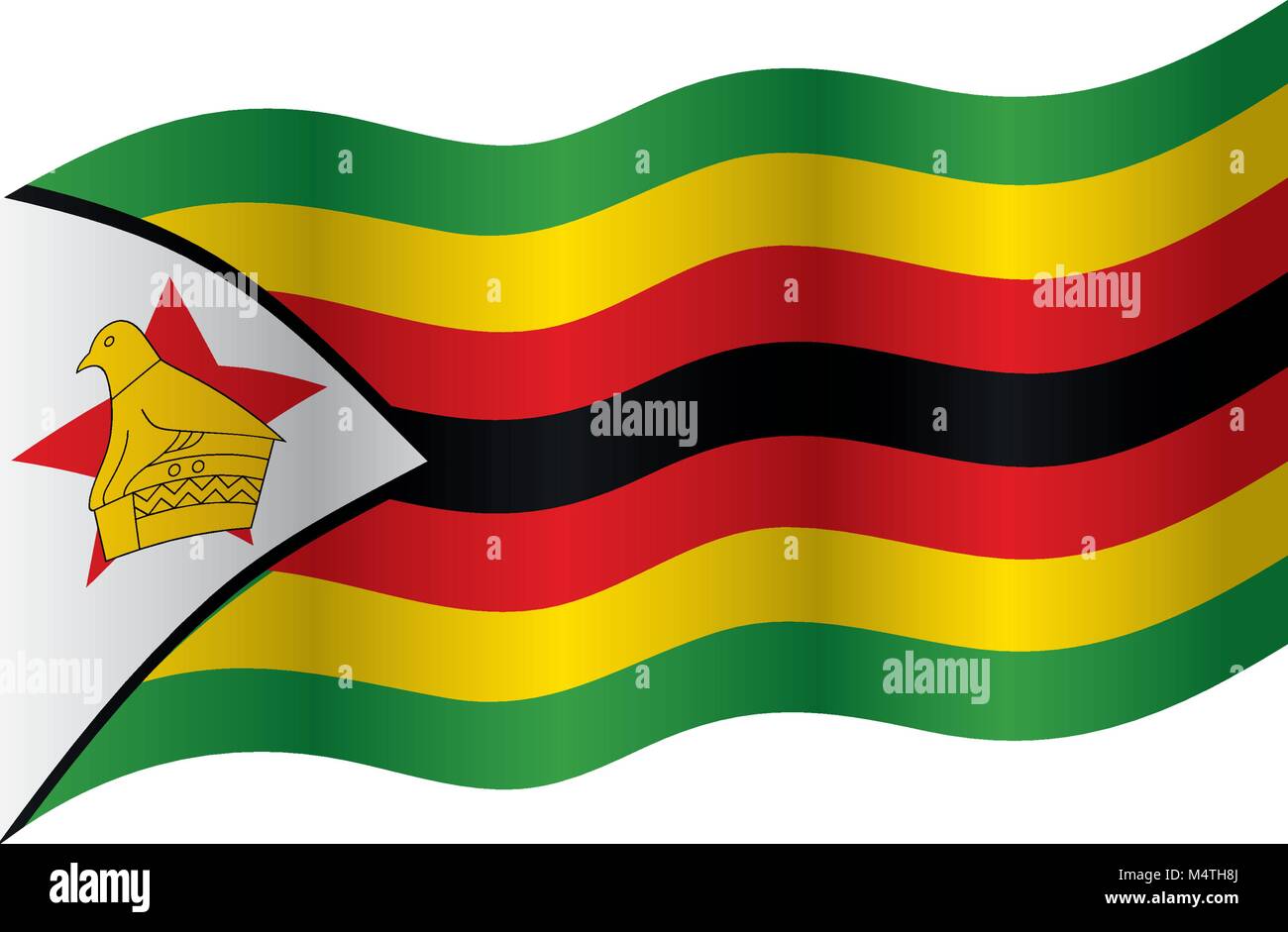 Zimbabwe flag, vector illustration Stock Vector Image & Art - Alamy