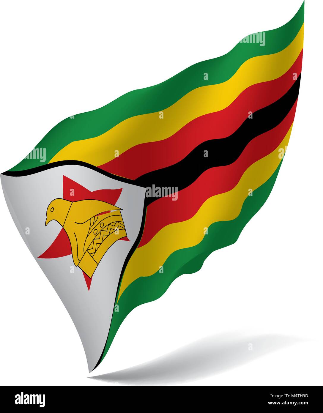 Zimbabwe flag, vector illustration Stock Vector Image & Art - Alamy