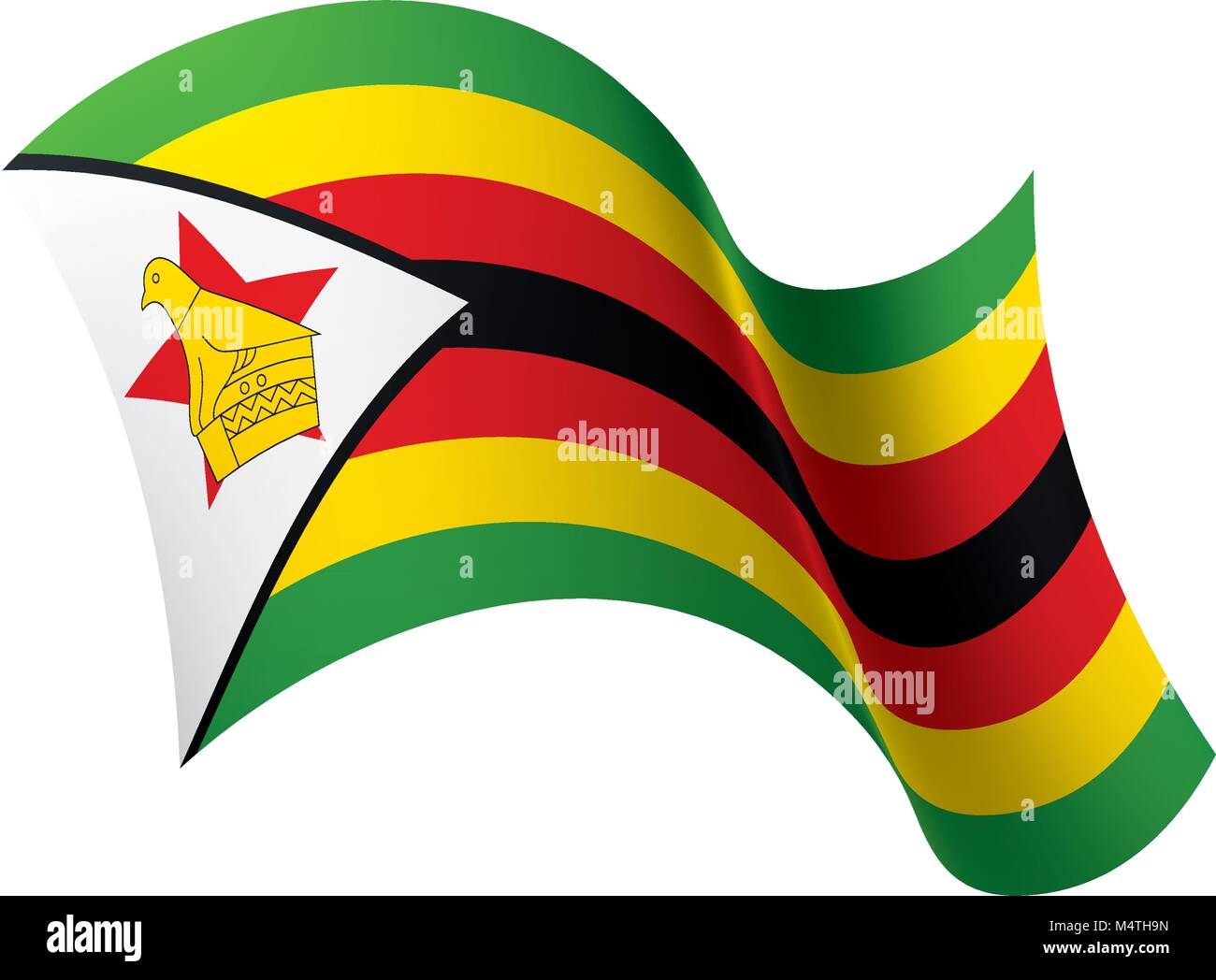 Zimbabwe flag, vector illustration Stock Vector Image & Art - Alamy