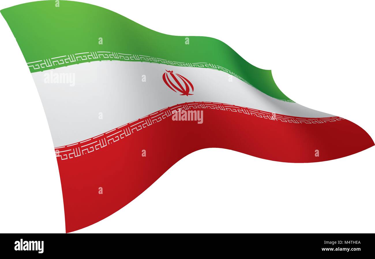 Iran flag, vector illustration Stock Vector Image & Art - Alamy