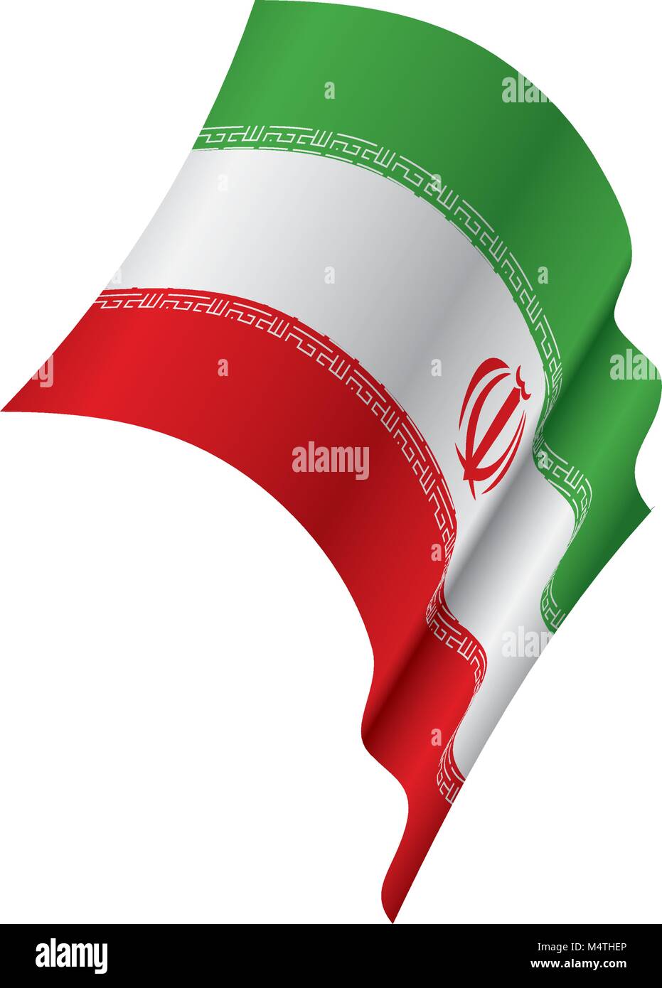 Iran flag, vector illustration Stock Vector Image & Art - Alamy