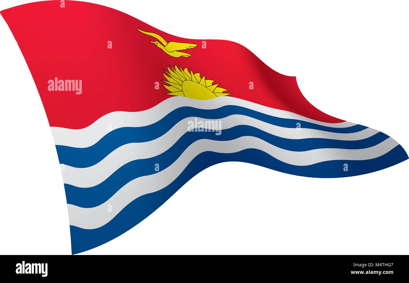 Kiribati flag, vector illustration Stock Vector Image & Art - Alamy