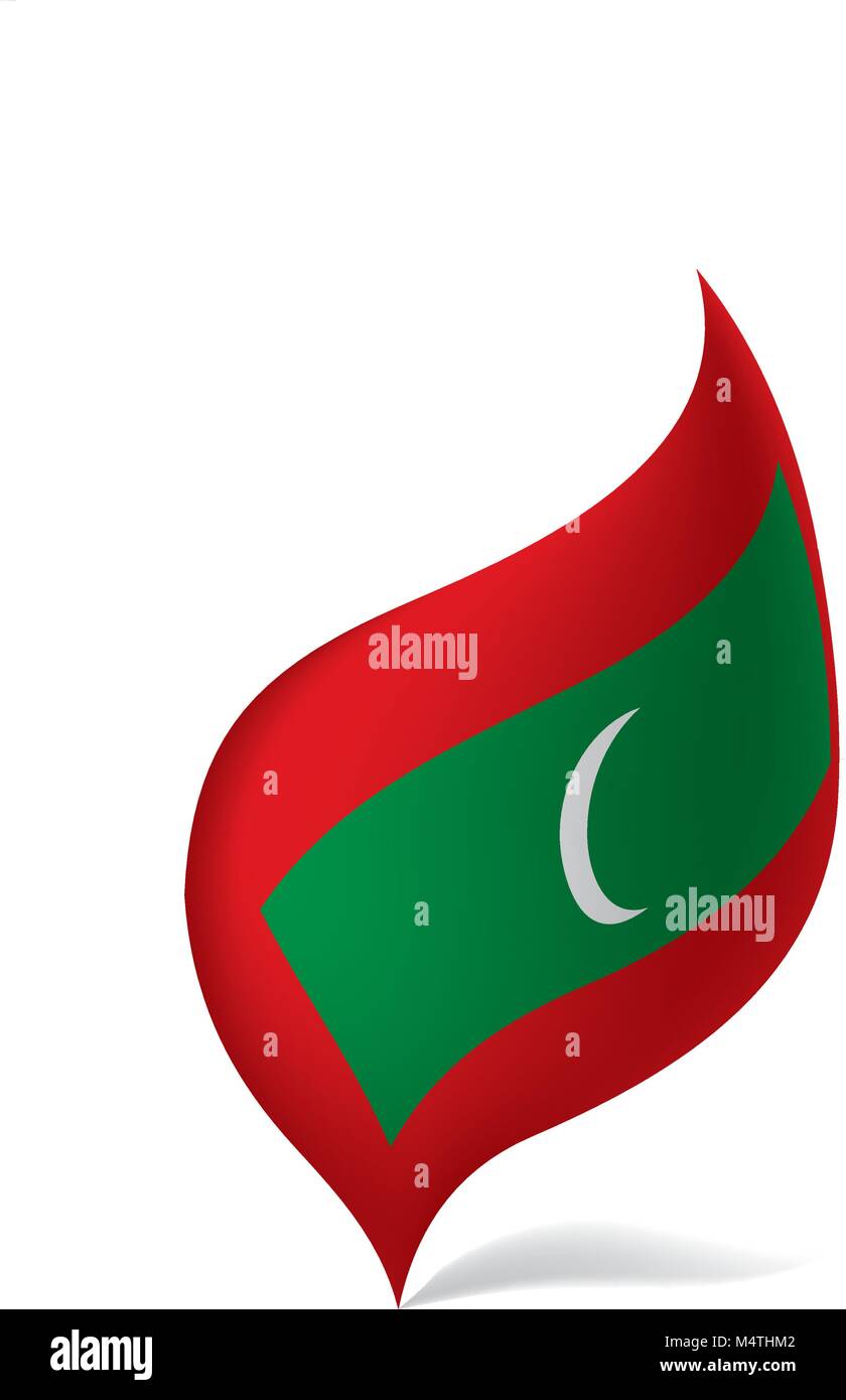 Maldives flag, vector illustration Stock Vector Image & Art - Alamy