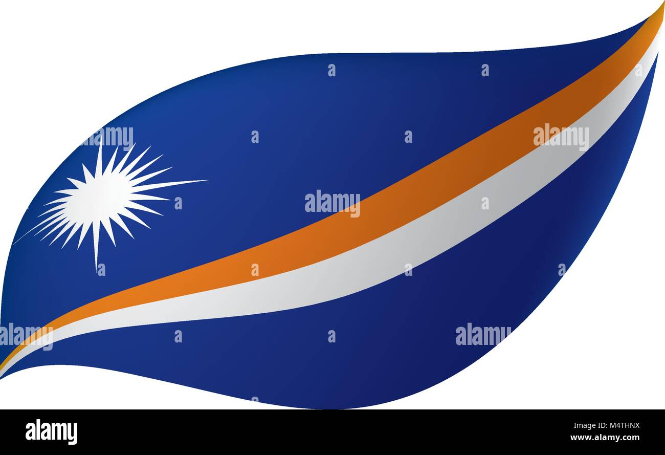 Marshall Islands flag, vector illustration Stock Vector Image & Art - Alamy