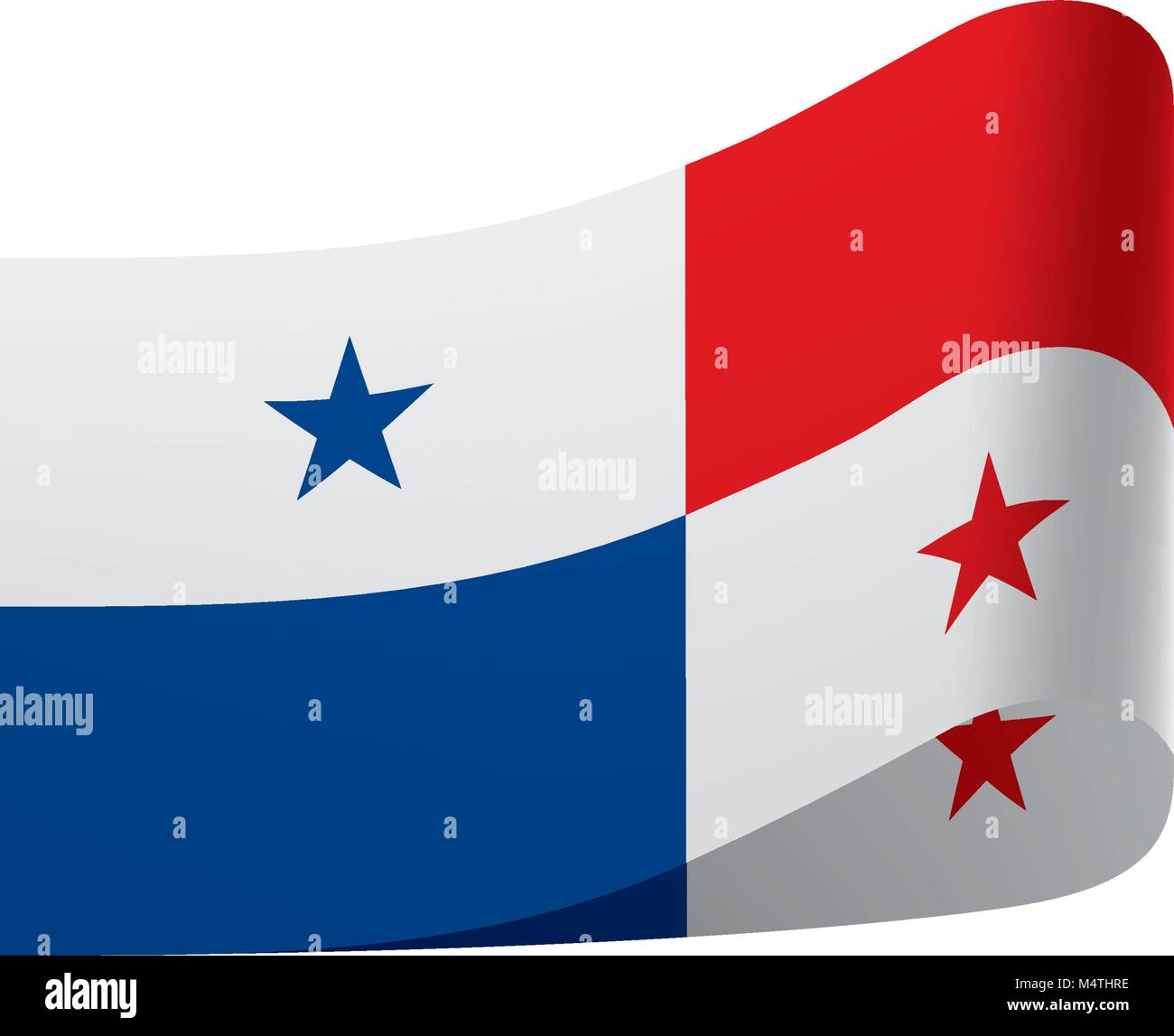 Panama flag, vector illustration Stock Vector Image & Art - Alamy