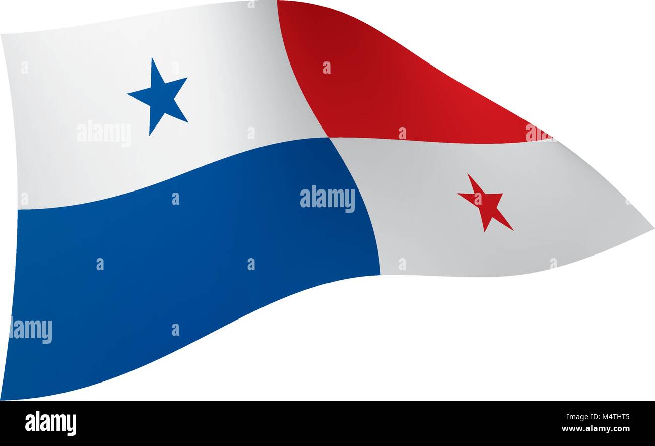 Panama flag, vector illustration Stock Vector Image & Art - Alamy