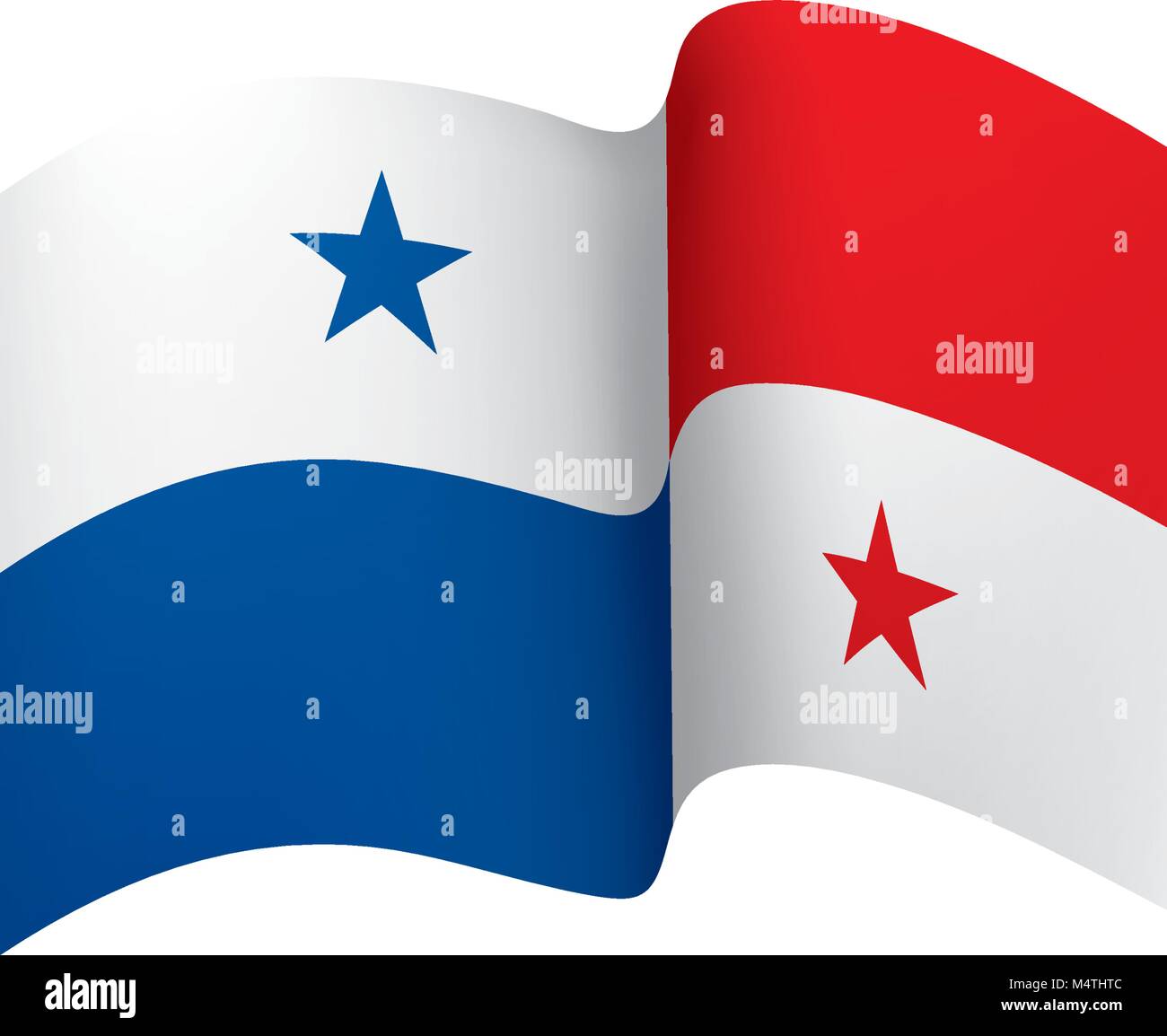Panama flag, vector illustration Stock Vector Image & Art - Alamy