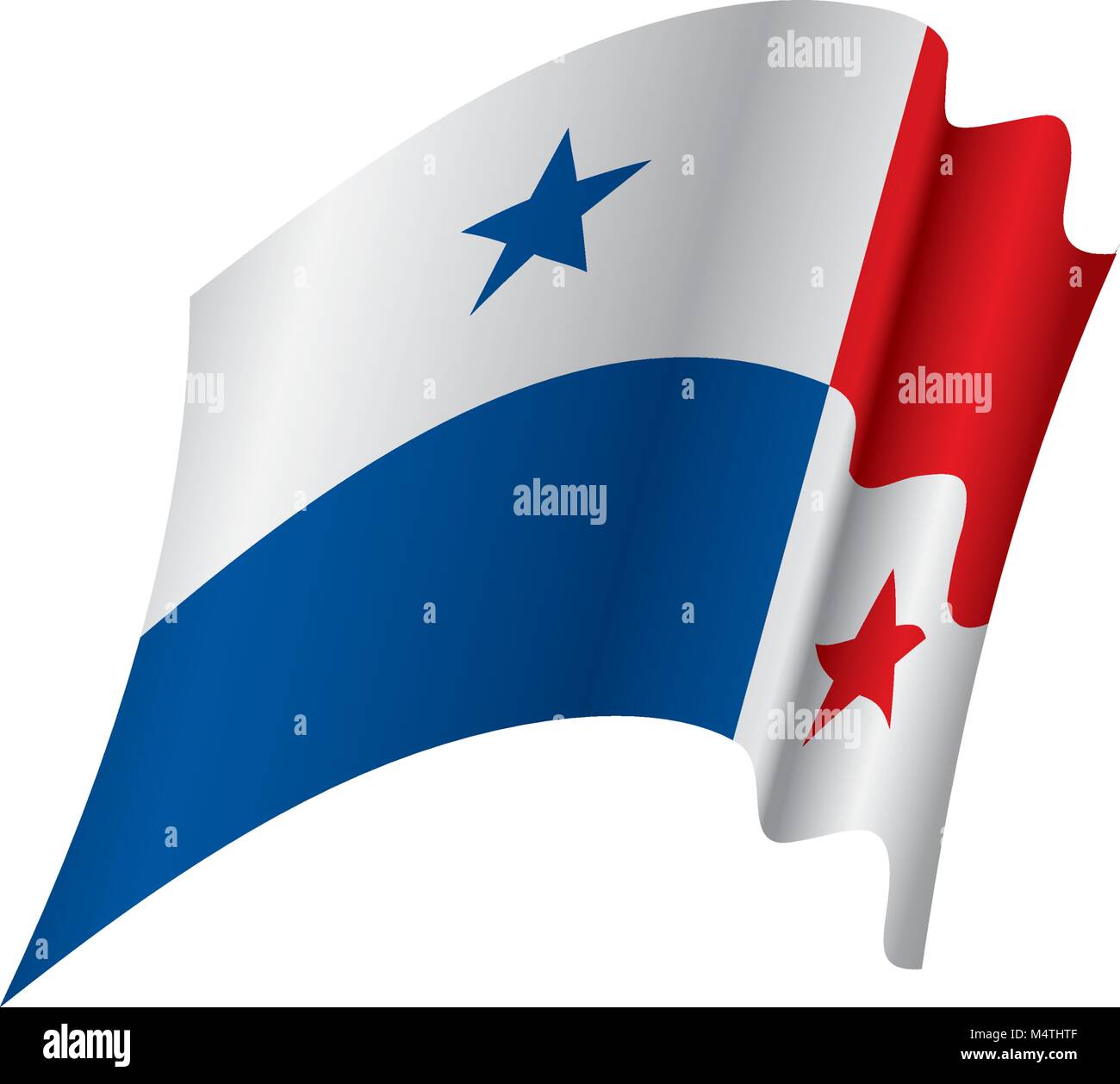 Panama flag, vector illustration Stock Vector Image & Art - Alamy