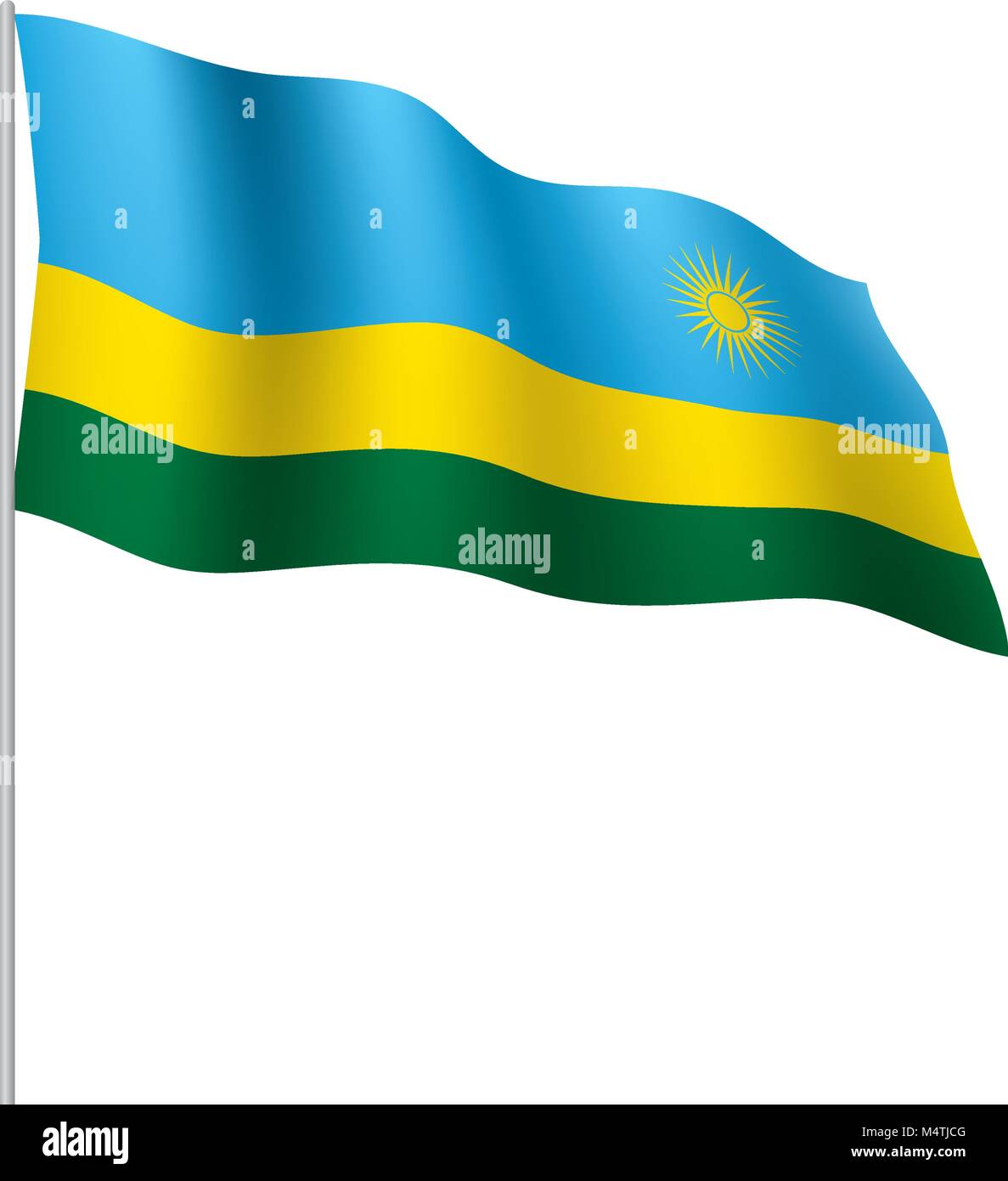 Rwanda flag, vector illustration Stock Vector Image & Art - Alamy