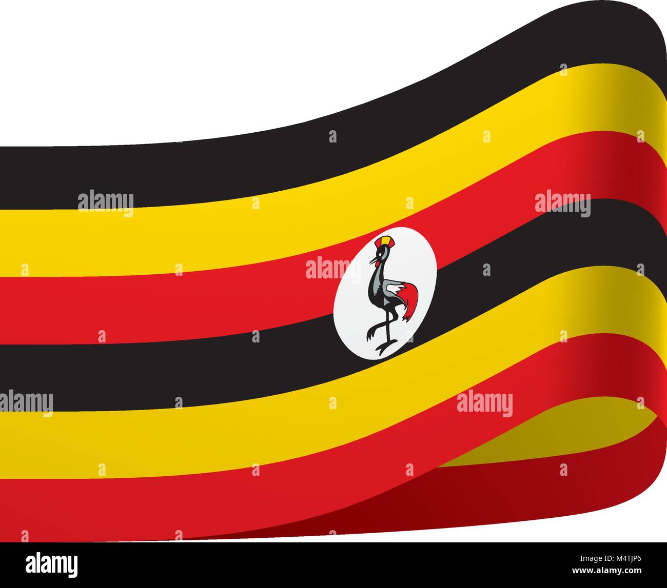 Uganda flag, vector illustration Stock Vector Image & Art - Alamy