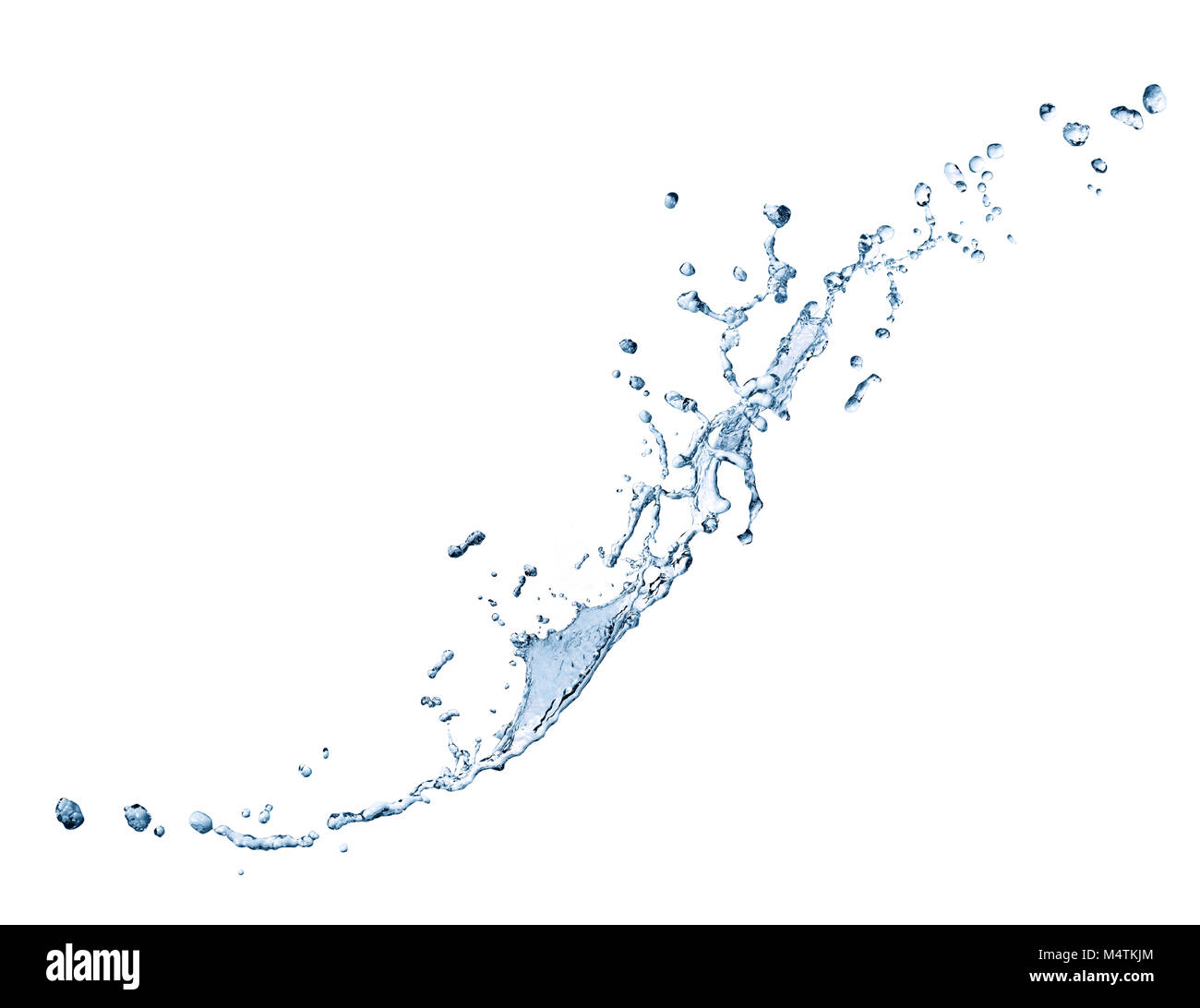 Blue cocktail splash concept Cut Out Stock Images & Pictures - Alamy