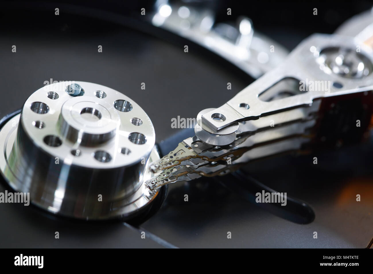 Technology concept. Extreme closeup of computer device Stock Photo - Alamy