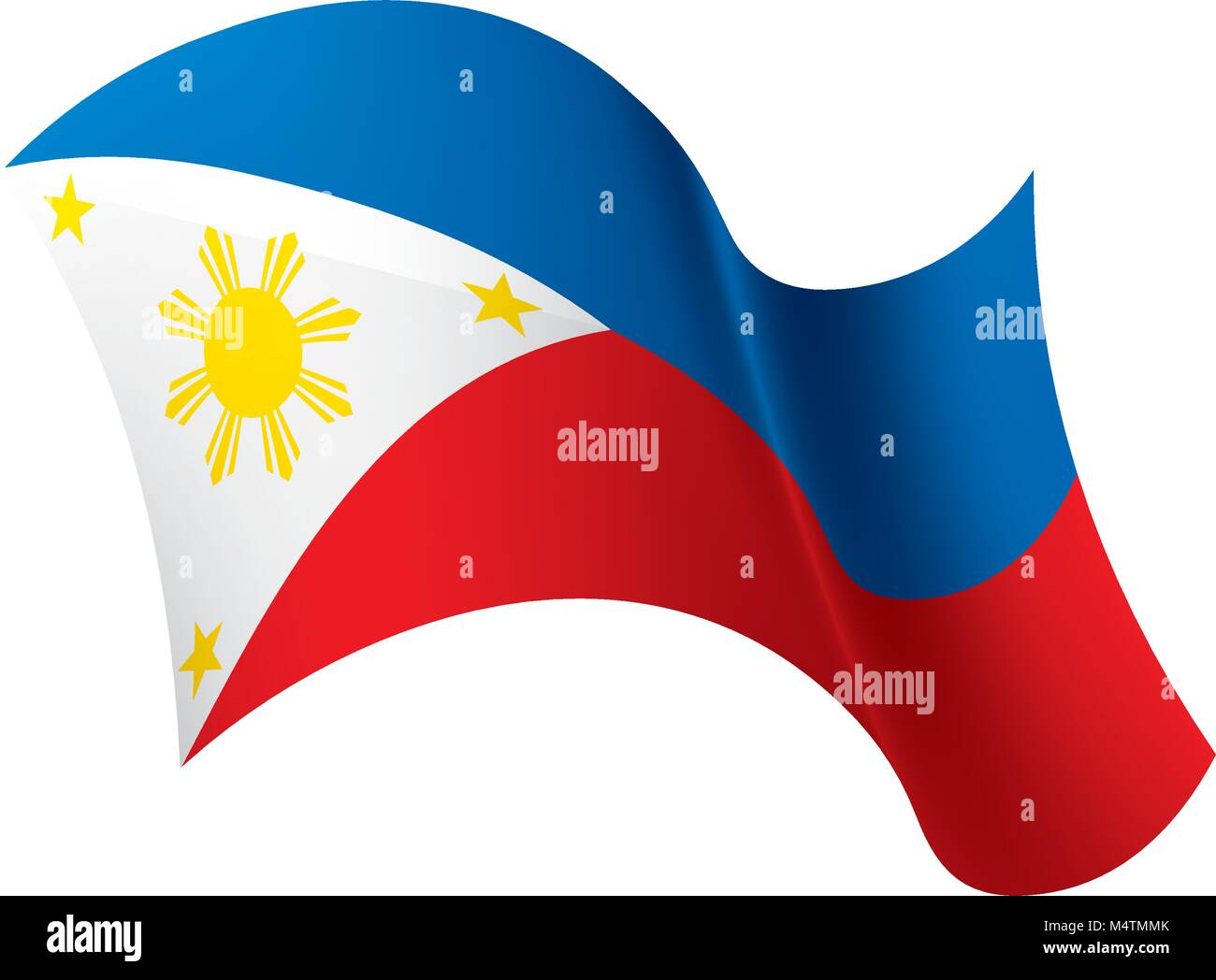 Philippines flag, vector illustration Stock Vector Image & Art - Alamy